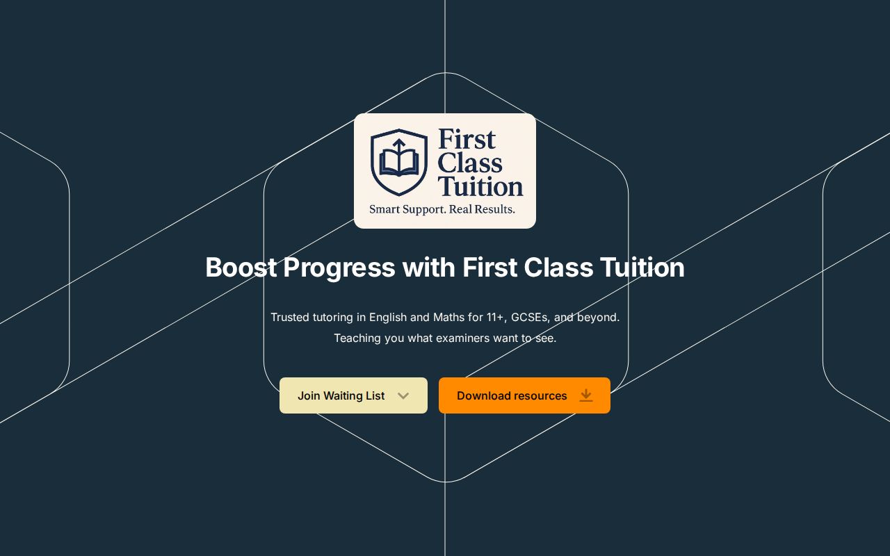 First Class Tuition - Free Online Resources, Revision, Exam Frameworks